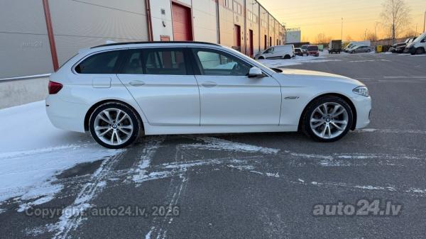 White BMW 5 Series 2016 in Tallinn, with an engine capacity of 3.00 L and mileage of 317 thousand km for 14300 €, photo 3 on AUTOMOTO.COM.LV