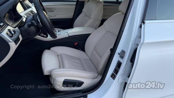 White BMW 5 Series 2016 in Tallinn, with an engine capacity of 3.00 L and mileage of 317 thousand km for 14300 €, photo 9 on AUTOMOTO.COM.LV