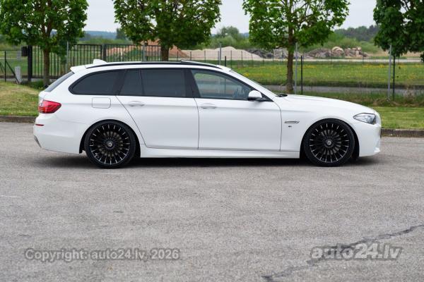 White BMW 5 Series 2016 in Tartu, with an engine capacity of 3.00 L and mileage of 282 thousand km for 13999 €, photo 3 on AUTOMOTO.COM.LV