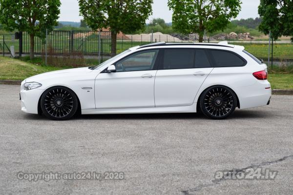 White BMW 5 Series 2016 in Tartu, with an engine capacity of 3.00 L and mileage of 282 thousand km for 13999 €, photo 4 on AUTOMOTO.COM.LV