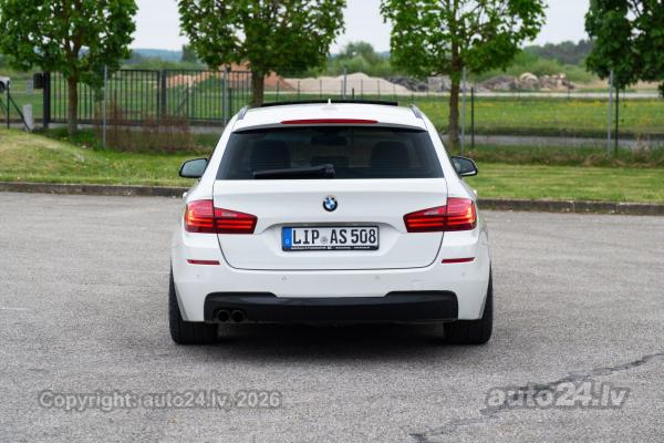 White BMW 5 Series 2016 in Tartu, with an engine capacity of 3.00 L and mileage of 282 thousand km for 13999 €, photo 6 on AUTOMOTO.COM.LV