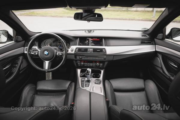 White BMW 5 Series 2016 in Tartu, with an engine capacity of 3.00 L and mileage of 282 thousand km for 13999 €, photo 9 on AUTOMOTO.COM.LV