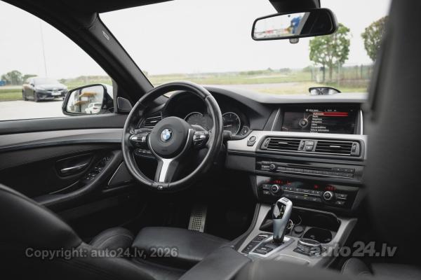 White BMW 5 Series 2016 in Tartu, with an engine capacity of 3.00 L and mileage of 282 thousand km for 13999 €, photo 10 on AUTOMOTO.COM.LV