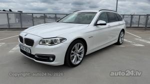 White BMW 5 Series 2016 in Tallinn, with an engine capacity of 3.00 L and mileage of 317 thousand km for 14300 €, photo 3 on AUTOMOTO.COM.LV