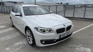 White BMW 5 Series 2016 in Tallinn, with an engine capacity of 3.00 L and mileage of 317 thousand km for 14300 €, photo 6 on AUTOMOTO.COM.LV