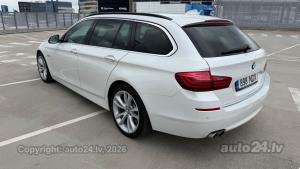 White BMW 5 Series 2016 in Tallinn, with an engine capacity of 3.00 L and mileage of 317 thousand km for 14300 €, photo 9 on AUTOMOTO.COM.LV