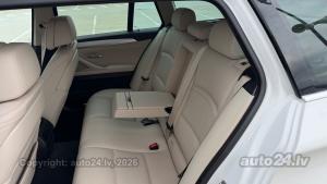 White BMW 5 Series 2016 in Tallinn, with an engine capacity of 3.00 L and mileage of 317 thousand km for 14300 €, photo 15 on AUTOMOTO.COM.LV