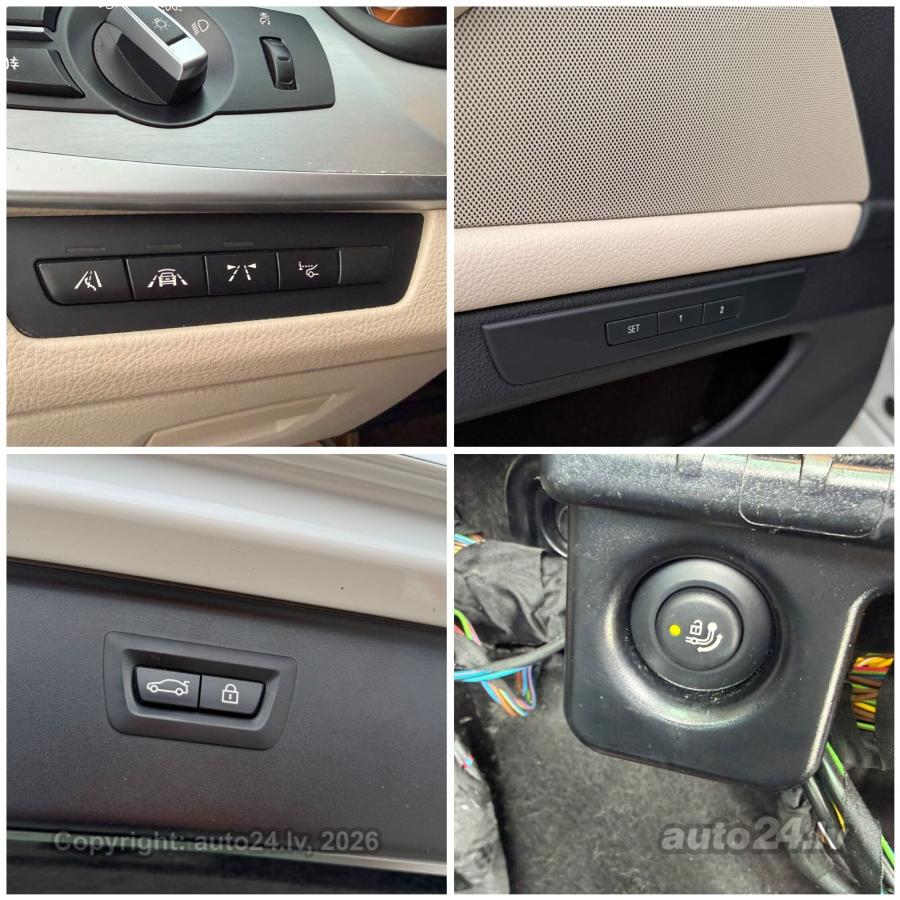 White BMW 5 Series 2016 in Tallinn, with an engine capacity of 3.00 L and mileage of 317 thousand km for 14300 €, photo 21 on AUTOMOTO.COM.LV