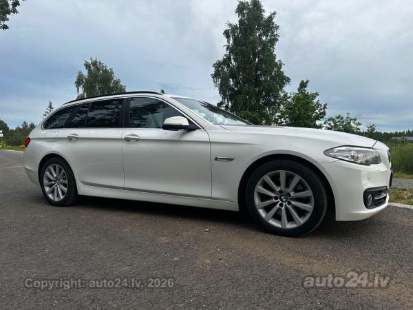 White BMW 5 Series 2016 in Tallinn, with an engine capacity of 2.00 L and mileage of 236 thousand km for 14900 €, photo 1 on AUTOMOTO.COM.LV