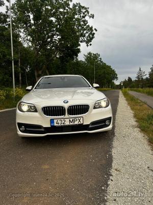 White BMW 5 Series 2016 in Tallinn, with an engine capacity of 2.00 L and mileage of 236 thousand km for 14900 €, photo 9 on AUTOMOTO.COM.LV