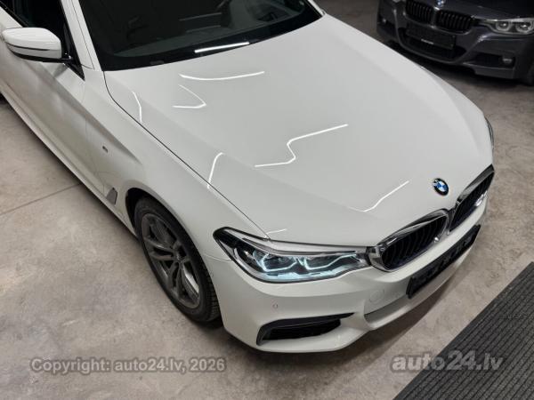 White BMW 5 Series 2017 in Tallinn, with an engine capacity of 3.00 L and mileage of 240 thousand km for 21490 €, photo 1 on AUTOMOTO.COM.LV