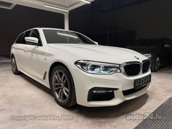 White BMW 5 Series 2017 in Tallinn, with an engine capacity of 3.00 L and mileage of 240 thousand km for 21490 €, photo 2 on AUTOMOTO.COM.LV