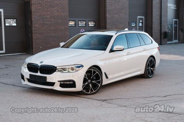 White BMW 5 Series 2017 in Tartu, with an engine capacity of 3.00 L and mileage of 176 thousand km for 25700 €, photo 3 on AUTOMOTO.COM.LV