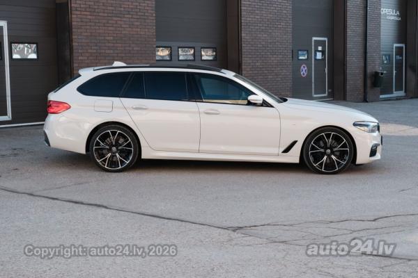 White BMW 5 Series 2017 in Tartu, with an engine capacity of 3.00 L and mileage of 176 thousand km for 25700 €, photo 5 on AUTOMOTO.COM.LV