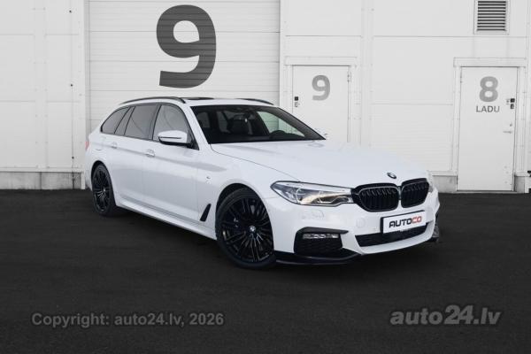 White BMW 5 Series 2017 in Tallinn, with an engine capacity of 3.00 L and mileage of 231 thousand km for 26499 €, photo 3 on AUTOMOTO.COM.LV