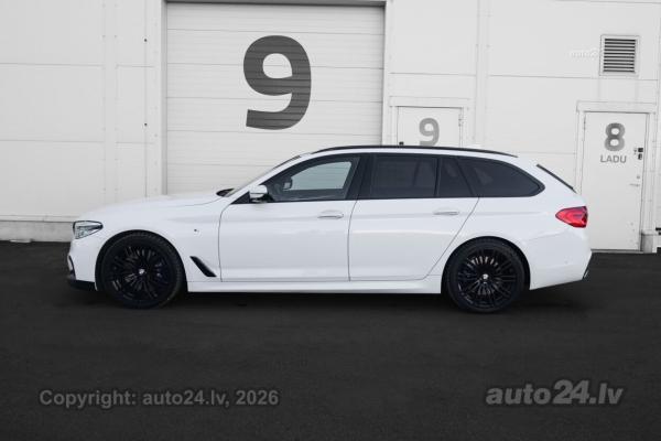 White BMW 5 Series 2017 in Tallinn, with an engine capacity of 3.00 L and mileage of 231 thousand km for 26499 €, photo 5 on AUTOMOTO.COM.LV