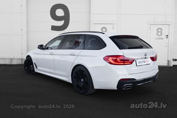 White BMW 5 Series 2017 in Tallinn, with an engine capacity of 3.00 L and mileage of 231 thousand km for 26499 €, photo 6 on AUTOMOTO.COM.LV