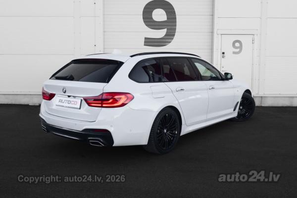 White BMW 5 Series 2017 in Tallinn, with an engine capacity of 3.00 L and mileage of 231 thousand km for 26499 €, photo 8 on AUTOMOTO.COM.LV