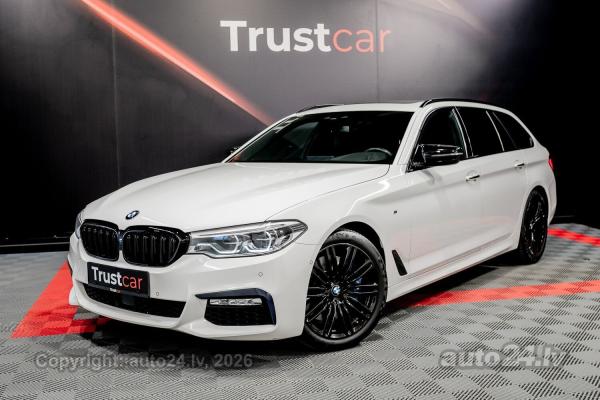 White BMW 5 Series 2017 in Parnu, with an engine capacity of 3.00 L and mileage of 190 thousand km for 24950 €, photo 1 on AUTOMOTO.COM.LV