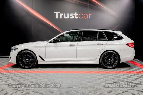 White BMW 5 Series 2017 in Parnu, with an engine capacity of 3.00 L and mileage of 190 thousand km for 24950 €, photo 6 on AUTOMOTO.COM.LV