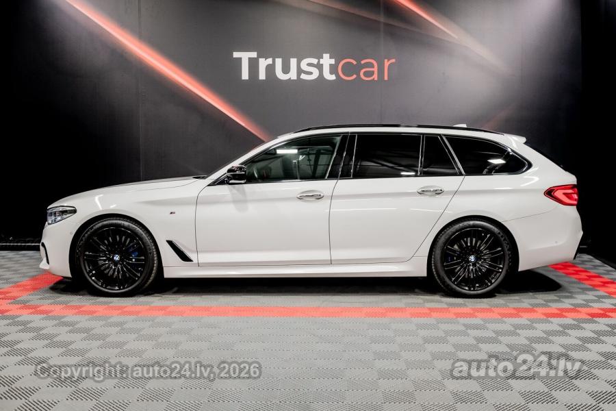 Balts BMW 5 Series 2017 Pērnava, ar dzinēja tilpumu 3.00 L un nobraukumu 190 tūkst. km par 24950 €, foto 7 vietnē AUTOMOTO.COM.LV