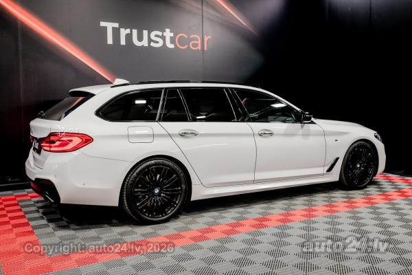 White BMW 5 Series 2017 in Parnu, with an engine capacity of 3.00 L and mileage of 190 thousand km for 24950 €, photo 8 on AUTOMOTO.COM.LV