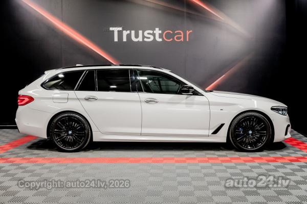 White BMW 5 Series 2017 in Parnu, with an engine capacity of 3.00 L and mileage of 190 thousand km for 24950 €, photo 9 on AUTOMOTO.COM.LV