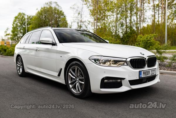 White BMW 5 Series 2017 in Tallinn, with an engine capacity of 3.00 L and mileage of 240 thousand km for 20900 €, photo 4 on AUTOMOTO.COM.LV