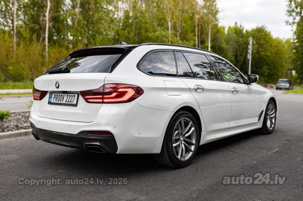 White BMW 5 Series 2017 in Tallinn, with an engine capacity of 3.00 L and mileage of 240 thousand km for 20900 €, photo 6 on AUTOMOTO.COM.LV
