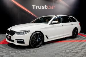 White BMW 5 Series 2017 in Parnu, with an engine capacity of 3.00 L and mileage of 182 thousand km for 21500 €, photo  on AUTOMOTO.COM.LV