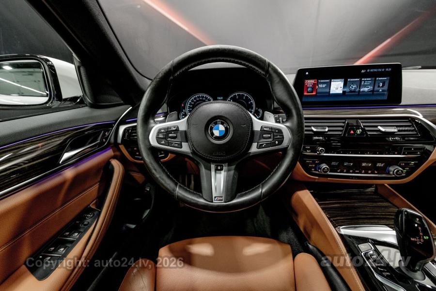 Balts BMW 5 Series 2017 Pērnava, ar dzinēja tilpumu 3.00 L un nobraukumu 182 tūkst. km par 21500 €, foto 15 vietnē AUTOMOTO.COM.LV
