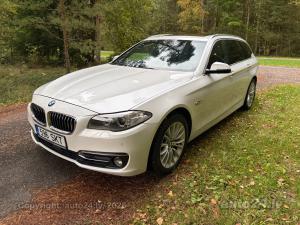 Balts BMW 5 Series 2017 Pērnava, ar dzinēja tilpumu 3.00 L un nobraukumu 257 tūkst. km par 13990 €, foto  vietnē AUTOMOTO.COM.LV
