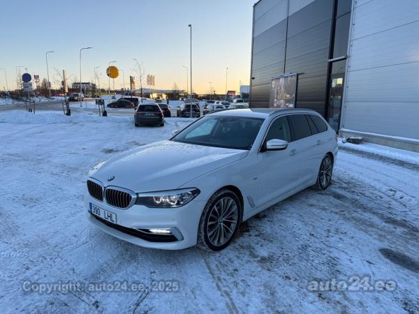 White BMW 5 Series 2018 in Tartu, with an engine capacity of 2.00 L and mileage of 265 thousand km for 16900 €, photo 1 on AUTOMOTO.COM.LV