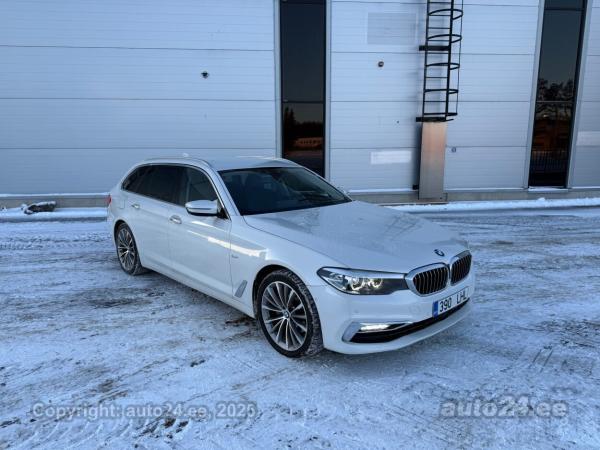 White BMW 5 Series 2018 in Tartu, with an engine capacity of 2.00 L and mileage of 265 thousand km for 16900 €, photo 7 on AUTOMOTO.COM.LV
