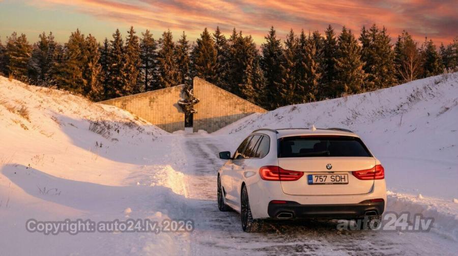 White BMW 5 Series 2018 in Tallinn, with an engine capacity of 3.00 L and mileage of 144 thousand km for 31500 €, photo 3 on AUTOMOTO.COM.LV