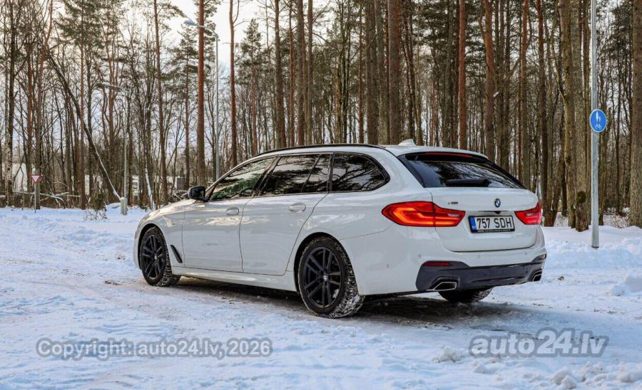 White BMW 5 Series 2018 in Tallinn, with an engine capacity of 3.00 L and mileage of 144 thousand km for 31500 €, photo 6 on AUTOMOTO.COM.LV