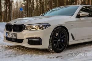 White BMW 5 Series 2018 in Tallinn, with an engine capacity of 3.00 L and mileage of 144 thousand km for 31500 €, photo 7 on AUTOMOTO.COM.LV