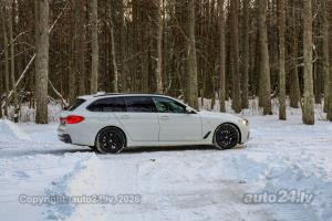 White BMW 5 Series 2018 in Tallinn, with an engine capacity of 3.00 L and mileage of 144 thousand km for 31500 €, photo 9 on AUTOMOTO.COM.LV