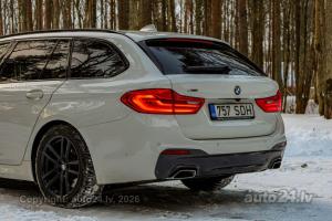 White BMW 5 Series 2018 in Tallinn, with an engine capacity of 3.00 L and mileage of 144 thousand km for 31500 €, photo 11 on AUTOMOTO.COM.LV