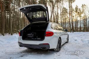 White BMW 5 Series 2018 in Tallinn, with an engine capacity of 3.00 L and mileage of 144 thousand km for 31500 €, photo 14 on AUTOMOTO.COM.LV