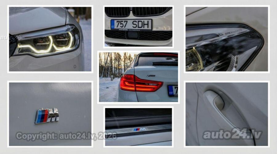 White BMW 5 Series 2018 in Tallinn, with an engine capacity of 3.00 L and mileage of 144 thousand km for 31500 €, photo 25 on AUTOMOTO.COM.LV