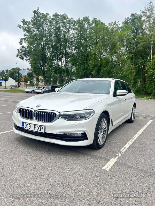 White BMW 5 Series 2018 in Tallinn, with an engine capacity of 3.00 L and mileage of 159 thousand km for 26000 €, photo 5 on AUTOMOTO.COM.LV