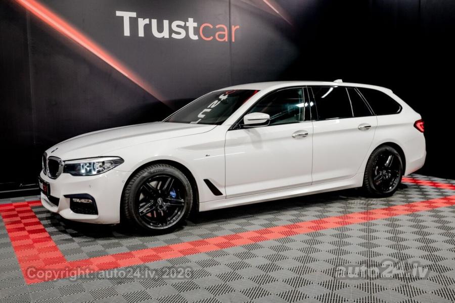 White BMW 5 Series 2018 in Parnu, with an engine capacity of 3.00 L and mileage of 348 thousand km for 14999 €, photo 4 on AUTOMOTO.COM.LV