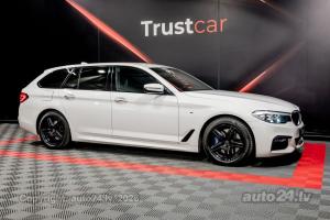 White BMW 5 Series 2018 in Parnu, with an engine capacity of 3.00 L and mileage of 348 thousand km for 14999 €, photo 9 on AUTOMOTO.COM.LV