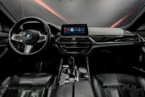 White BMW 5 Series 2018 in Parnu, with an engine capacity of 3.00 L and mileage of 348 thousand km for 14999 €, photo 16 on AUTOMOTO.COM.LV