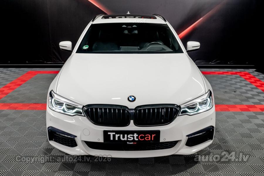 White BMW 5 Series 2018 in Parnu, with an engine capacity of 3.00 L and mileage of 238 thousand km for 22999 €, photo 3 on AUTOMOTO.COM.LV