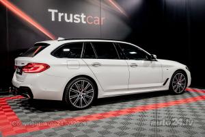 White BMW 5 Series 2018 in Parnu, with an engine capacity of 3.00 L and mileage of 238 thousand km for 22999 €, photo 9 on AUTOMOTO.COM.LV