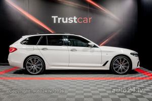 White BMW 5 Series 2018 in Parnu, with an engine capacity of 3.00 L and mileage of 238 thousand km for 22999 €, photo 10 on AUTOMOTO.COM.LV
