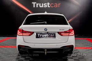 White BMW 5 Series 2018 in Parnu, with an engine capacity of 3.00 L and mileage of 238 thousand km for 22999 €, photo 12 on AUTOMOTO.COM.LV