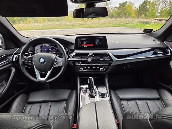 White BMW 5 Series 2018 in Tallinn, with an engine capacity of 2.00 L and mileage of 225 thousand km for 16490 €, photo 7 on AUTOMOTO.COM.LV